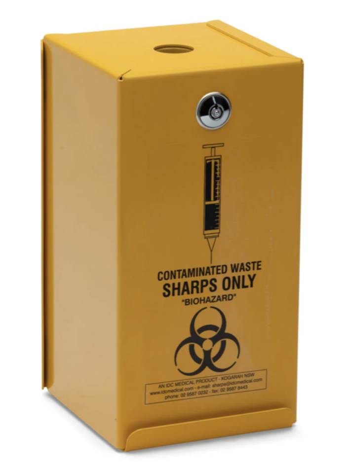 Sharps Disposal Containers: Medical Waste Commercial AU – OzWashroom