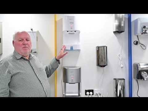 Vortex Silver Mini Jet Hand Dryer VXM-S | Hand Dryers – OzWashroom